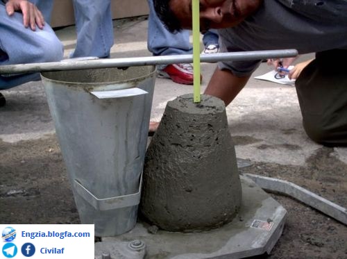 آزمایش سلمپ Slump test